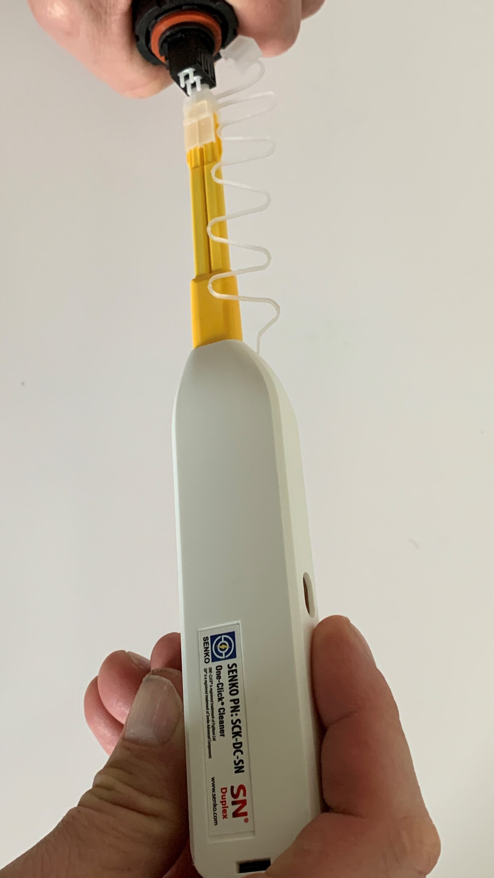 ONE-CLICK DUPLEX SN End Face Cleaner