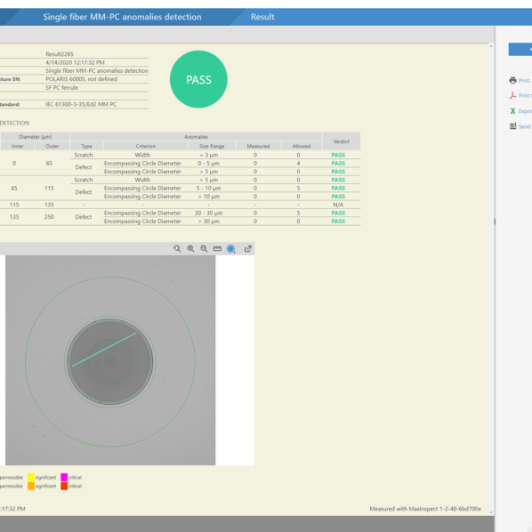 Polaris Benchtop Inspection Scope