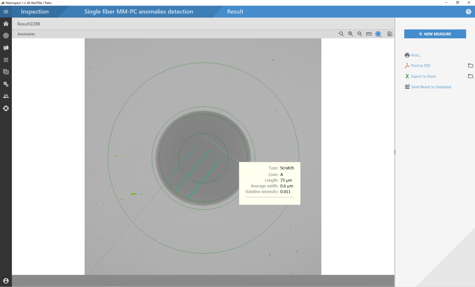 Polaris Benchtop Inspection Scope