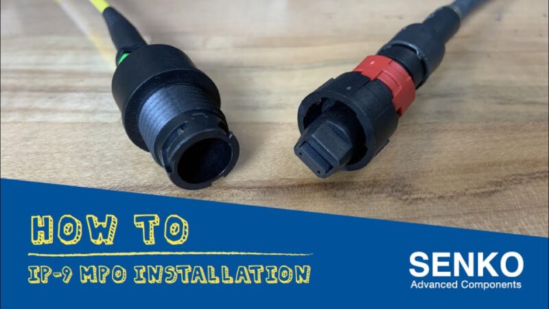 IP-9 Premium MPO Connector