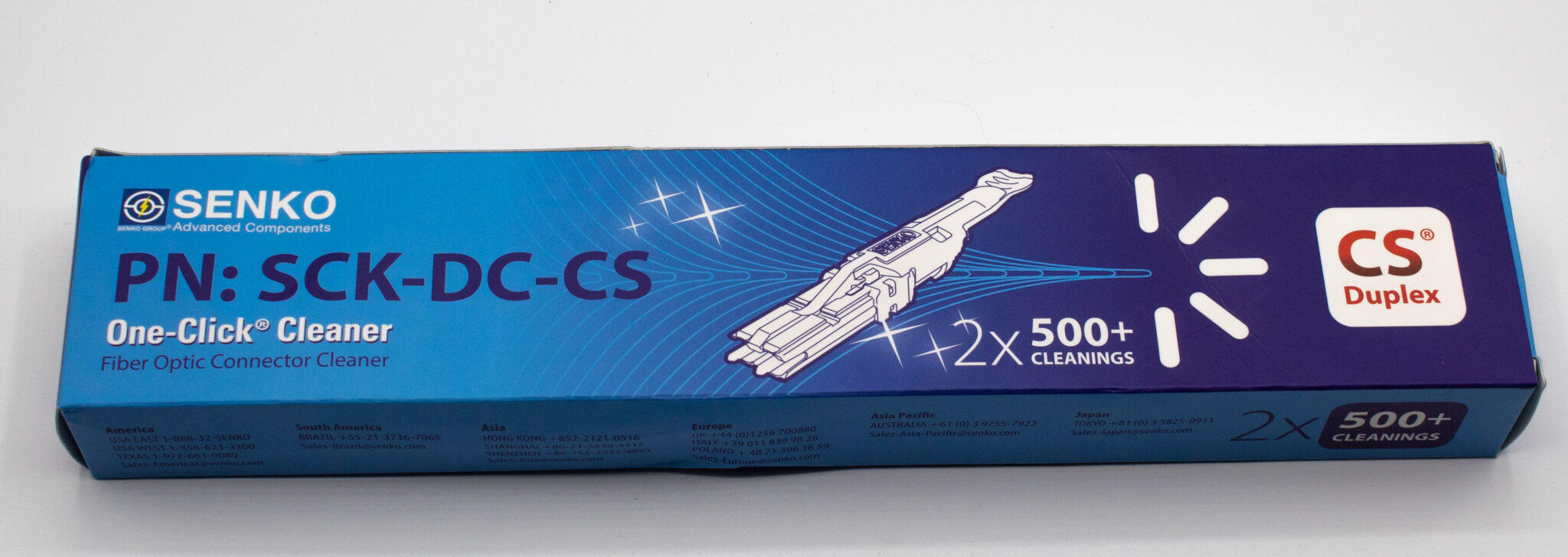 ONE-CLICK DUPLEX CS End Face Cleaner