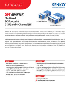 SN Standard Shuttered Adapters