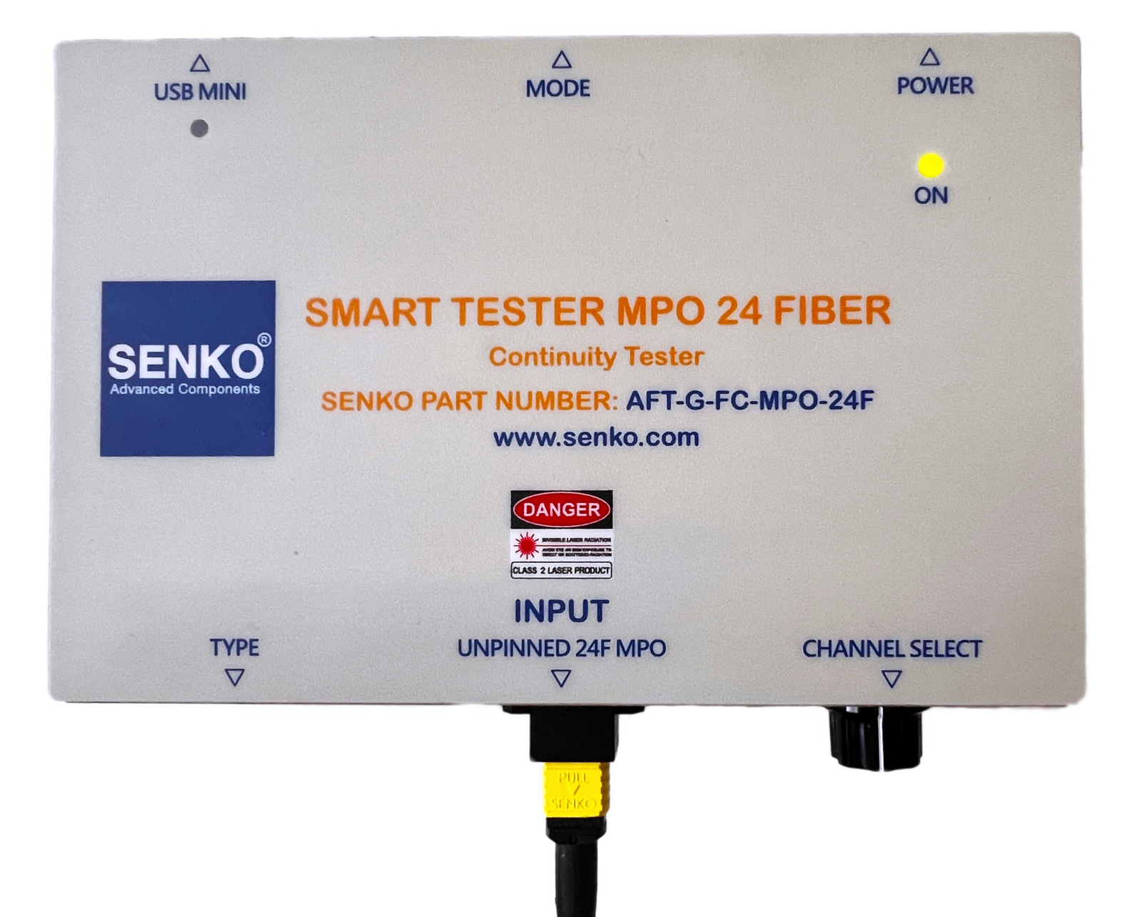 SMART CHECKER MPO TESTER 24 FIBER » SENKO Advanced Components, Inc.