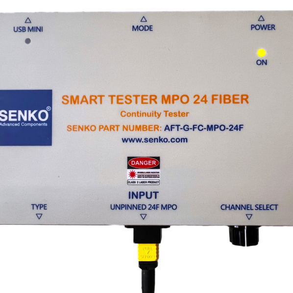 SMART CHECKER MPO TESTER 24 FIBER » SENKO Advanced Components, Inc.