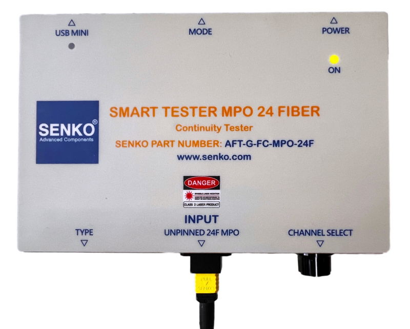 SMART CHECKER MPO TESTER 24 FIBER » SENKO Advanced Components, Inc.