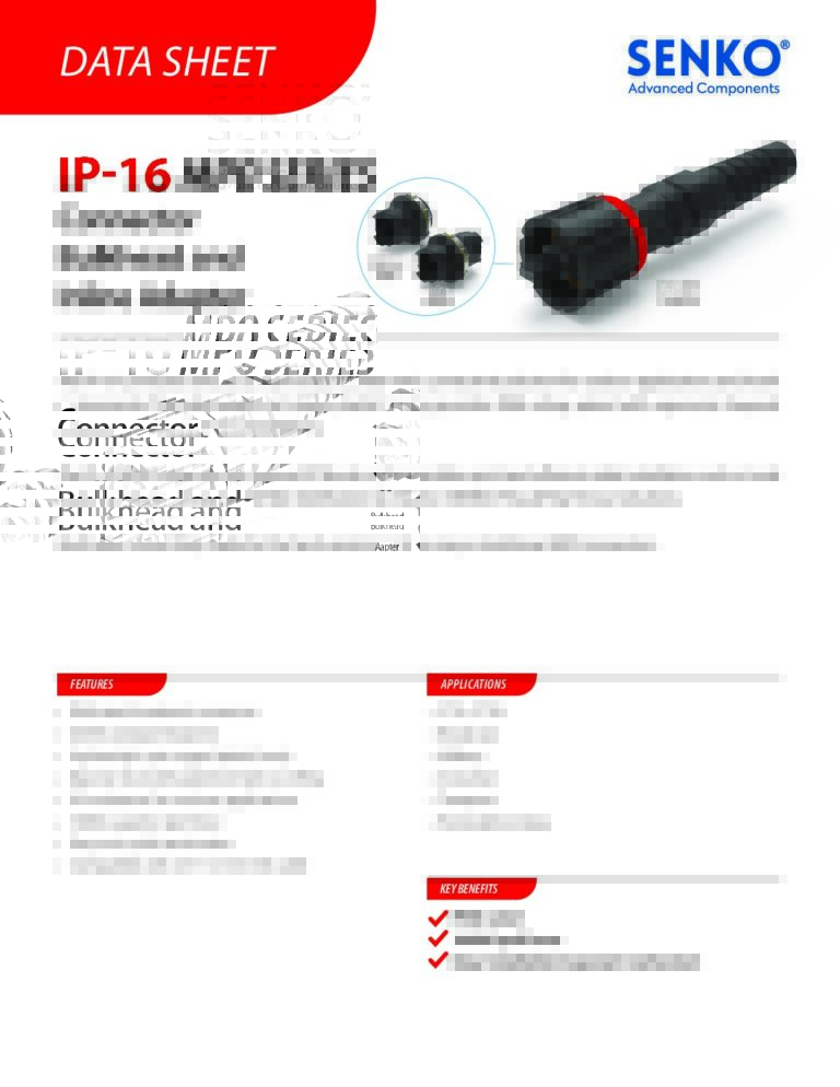 IP-16 MPO Connector